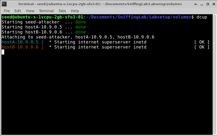 ICMP Packet Sniffing and Spoofing Lab | Justin Corpuz | Professional Portfolio